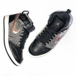 Jordan | Shoes | Air Jordan High Retro Fuax Fur 25 Kids | Poshmark